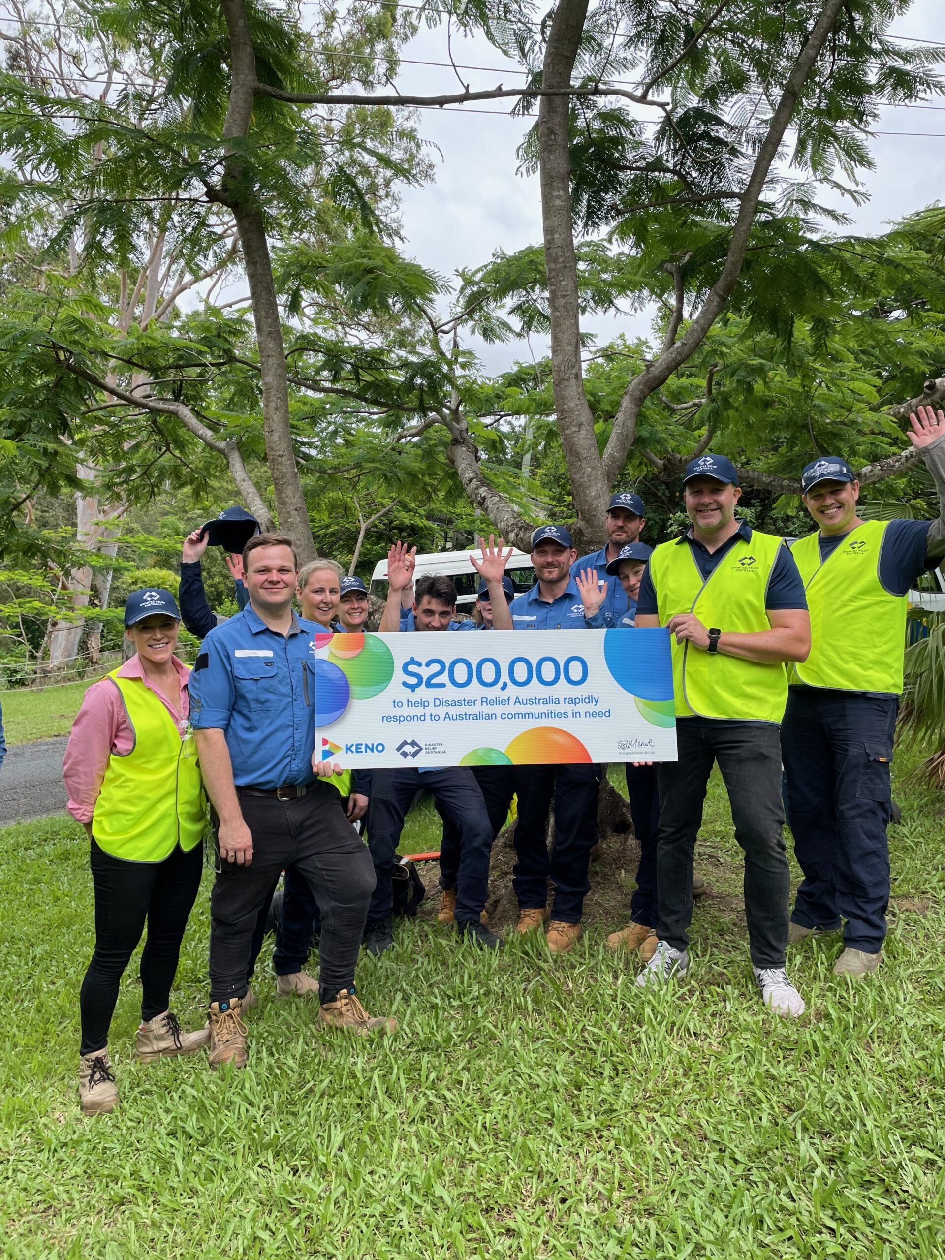 Keno supports Disaster Relief Australia for the fifth Year in a row ...